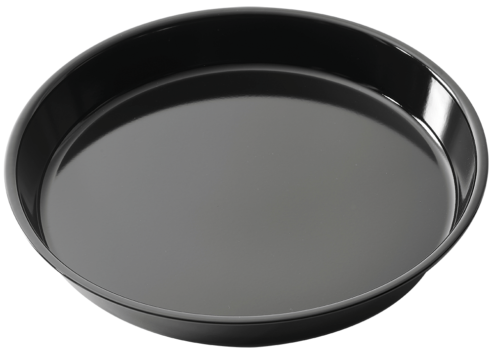 Round baking tray in enameled steel | Lioninox